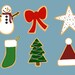 Christmas Cookies Clipart Bundle || Christmas Clip Art, Holiday ...