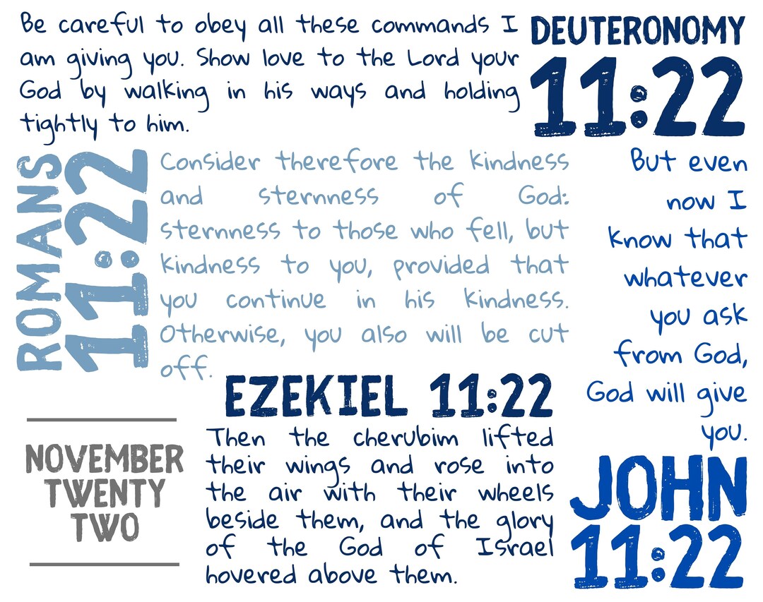 Birthday Bible Verses November 22 | Scripture Printable | Christian ...