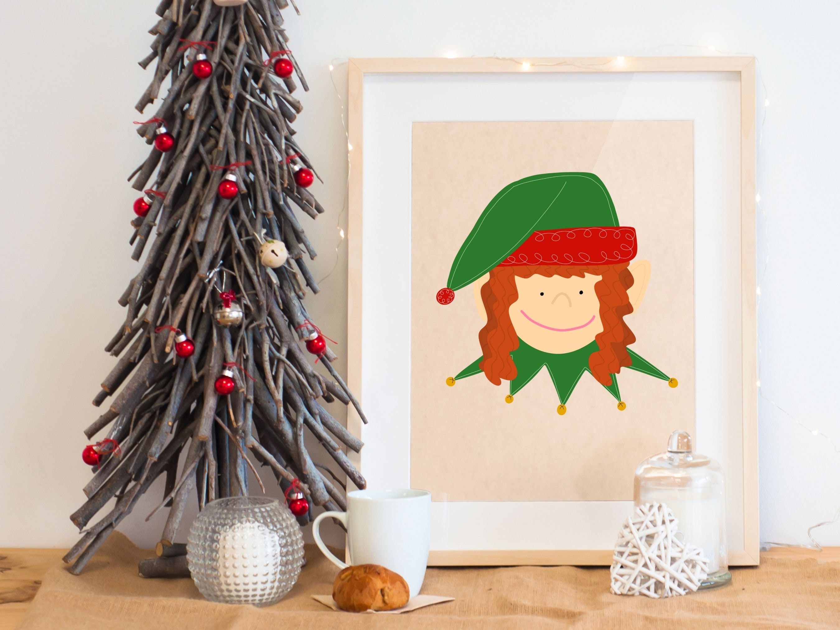 Hand-drawn Elf Pngs Elves Clipart, Christmas Png, Holiday Digital ...