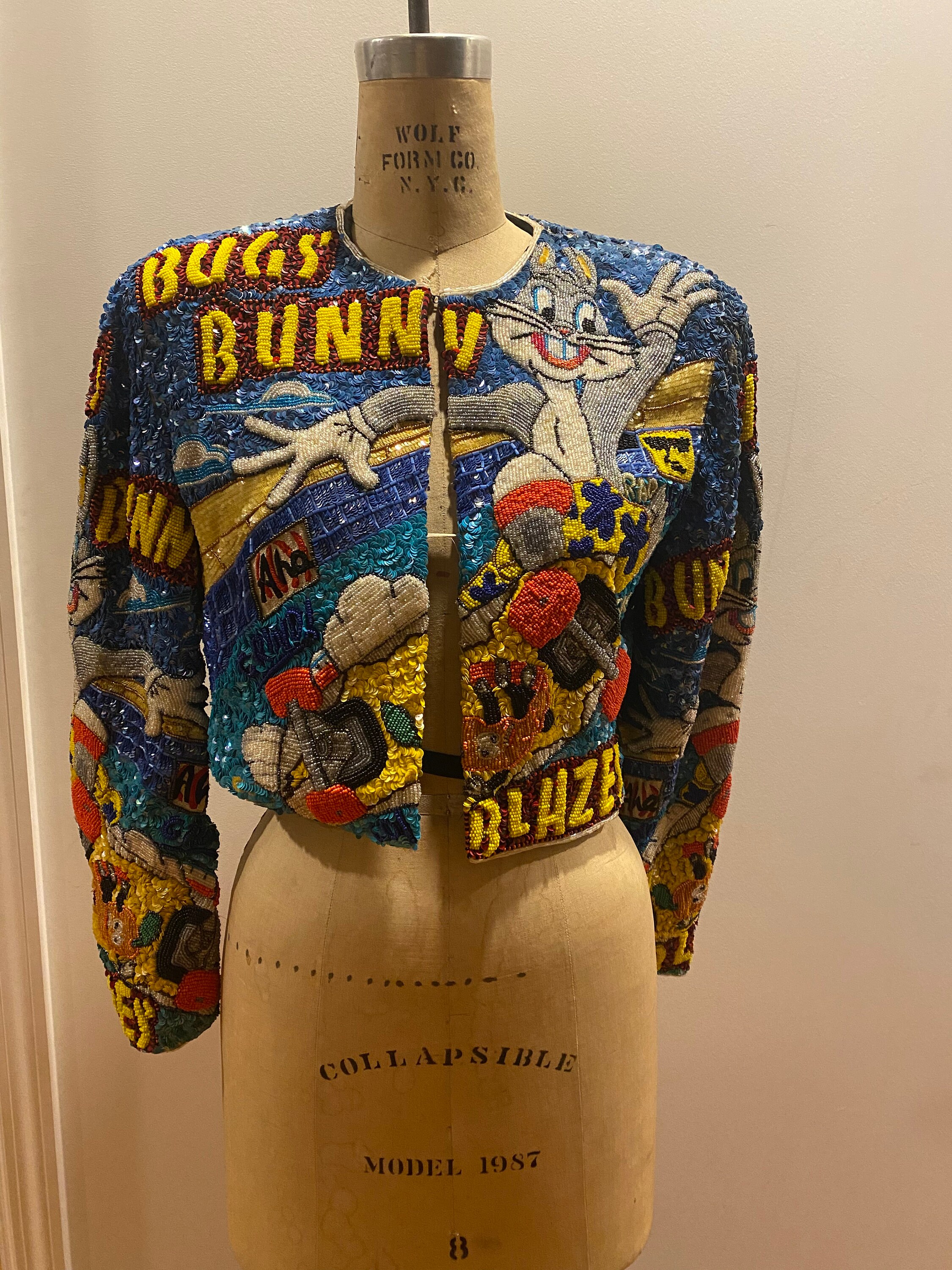 Vintage "bugs Blazes". Art to Wear and Totally Glam.... Designed by ...