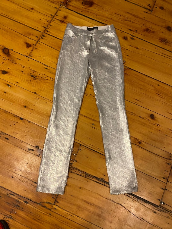 vintage white stretch satin - Gem