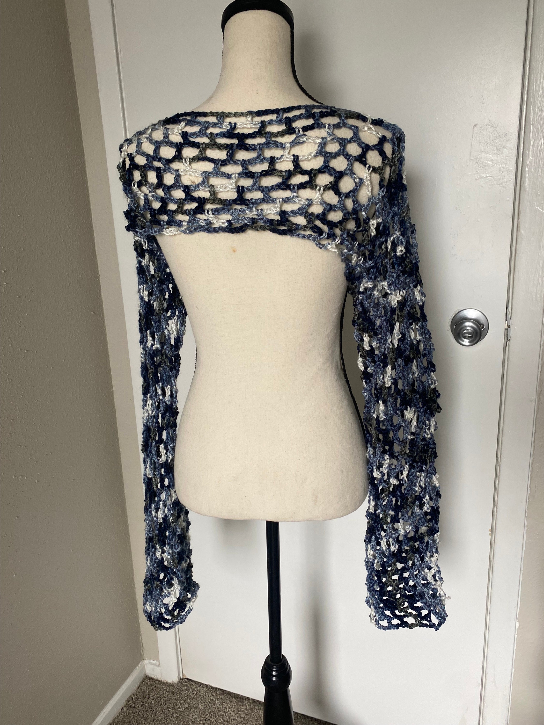 Longsleeve Crochet Fishnet Sleeves - Etsy