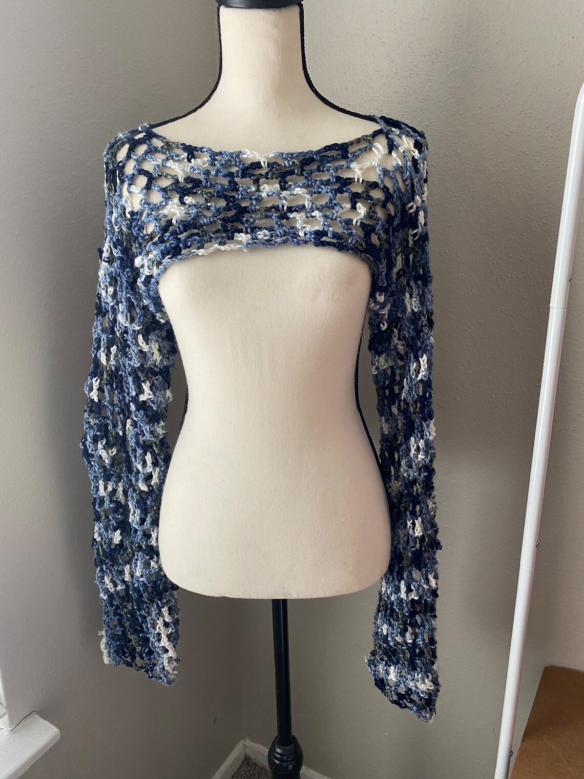 Longsleeve Crochet Fishnet Sleeves - Etsy
