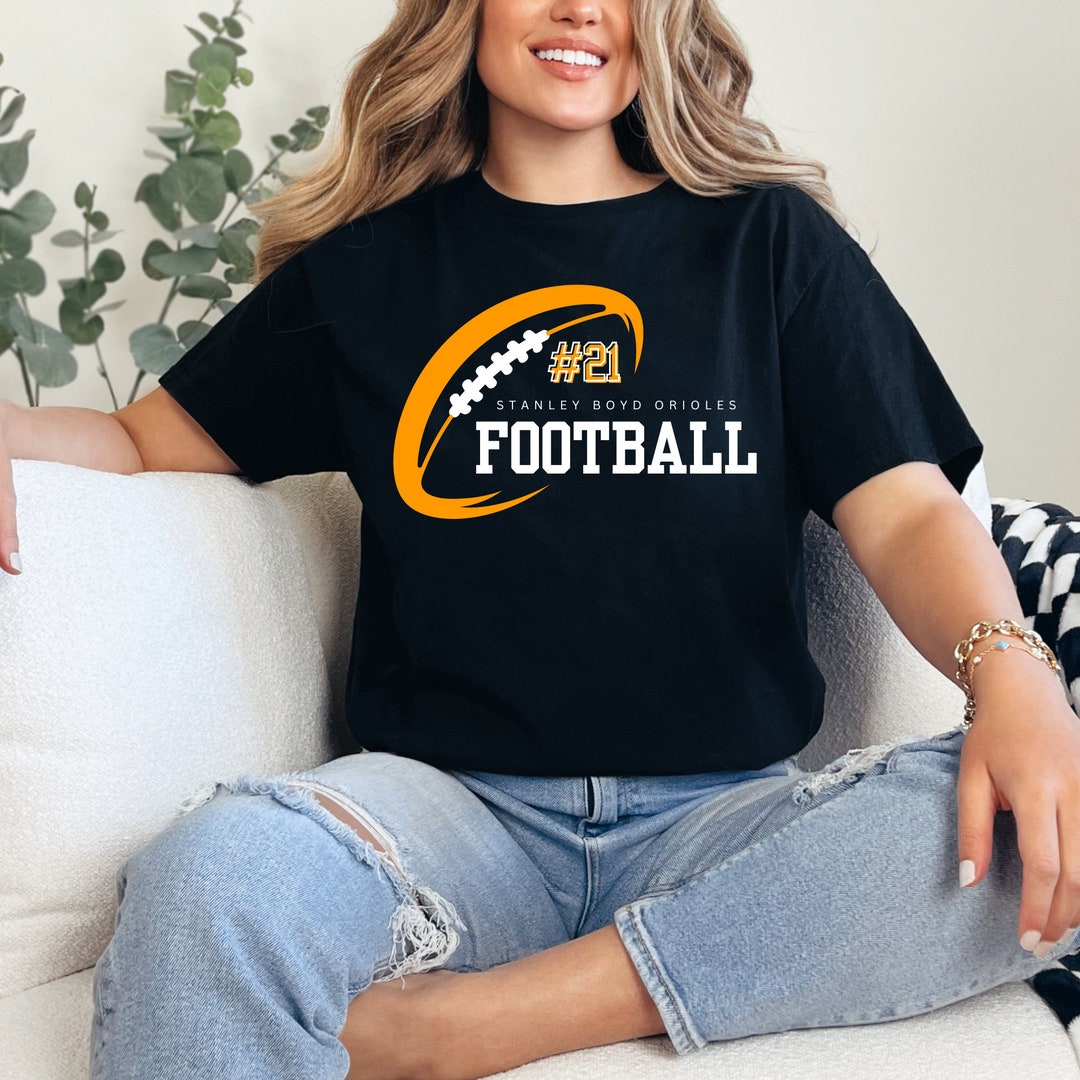 Stanley Boyd Football Shirt W/ Number - Etsy