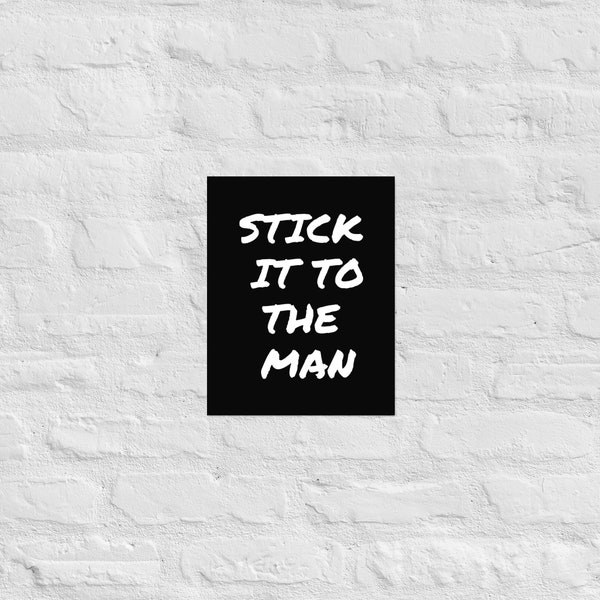 Affirmation Poster for Men - Etsy