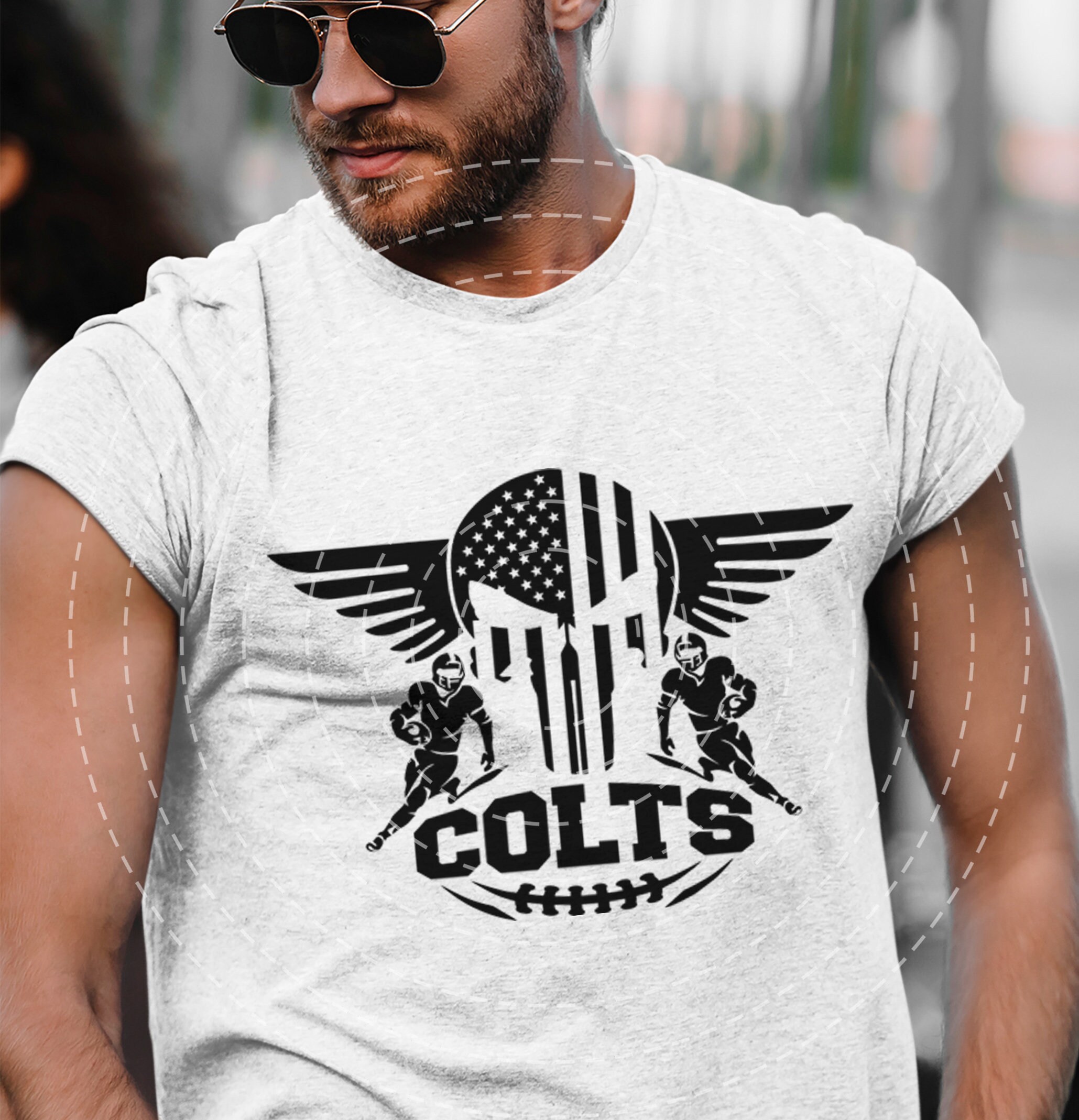 Colts Football SVG - Etsy