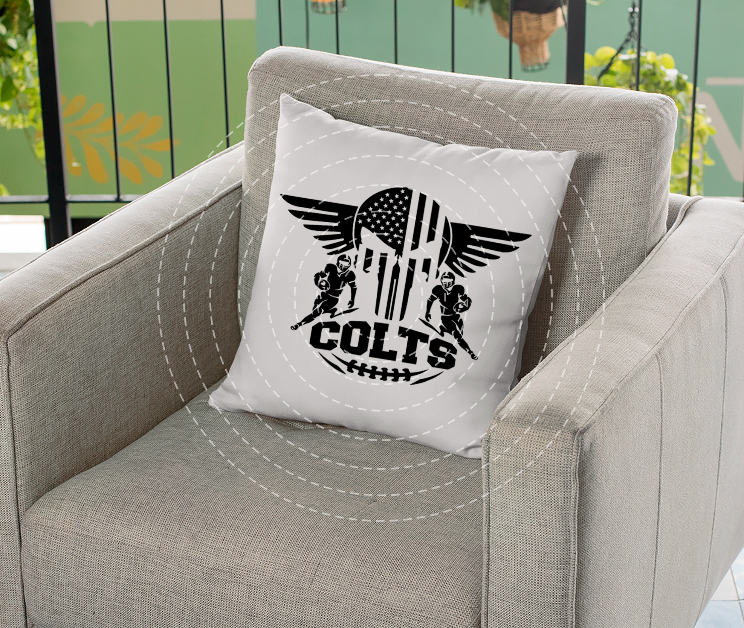 Colts Football SVG - Etsy