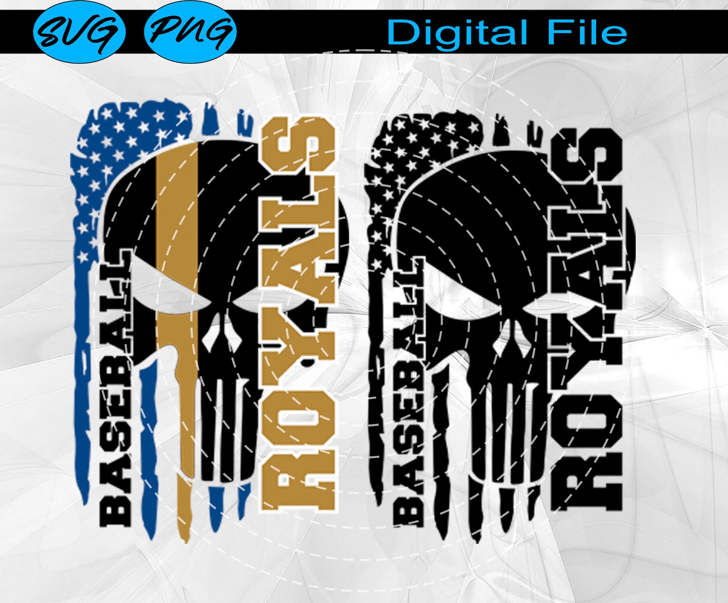 Royals Baseball SVG - Etsy