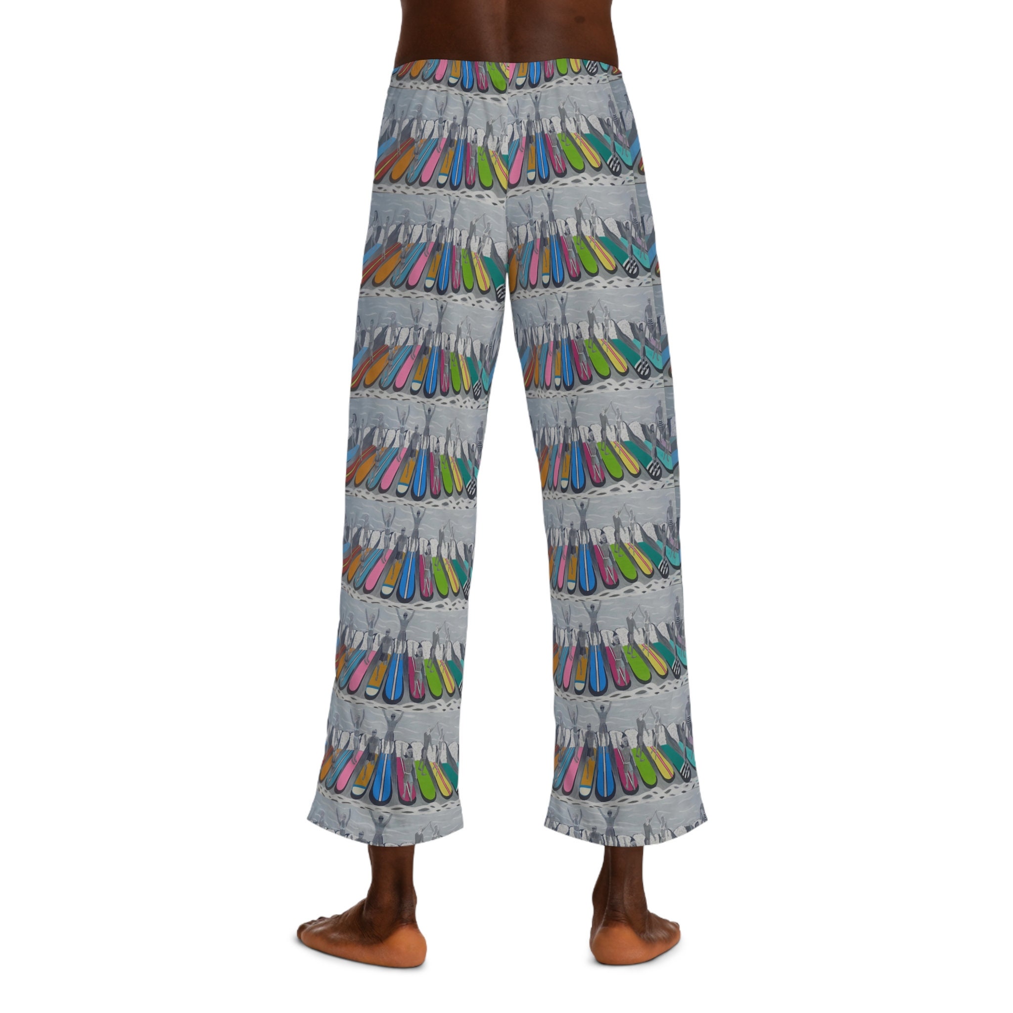 Seasidesart Party Wave Surfing Men's Pajama Pants (AOP) - Etsy