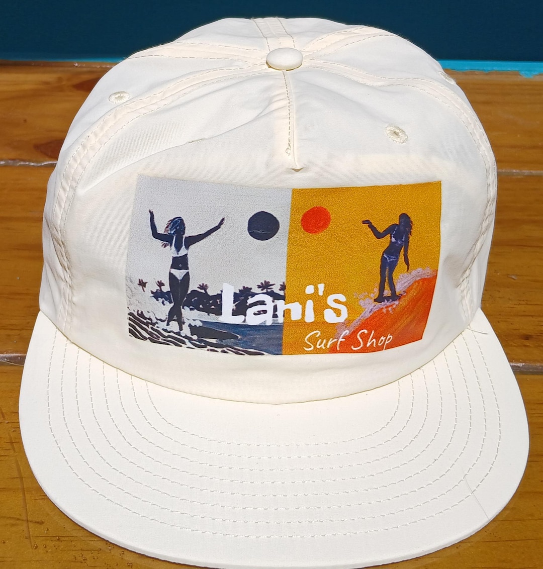 Lani's Surf Shop Art Hat Surf Cap - Etsy
