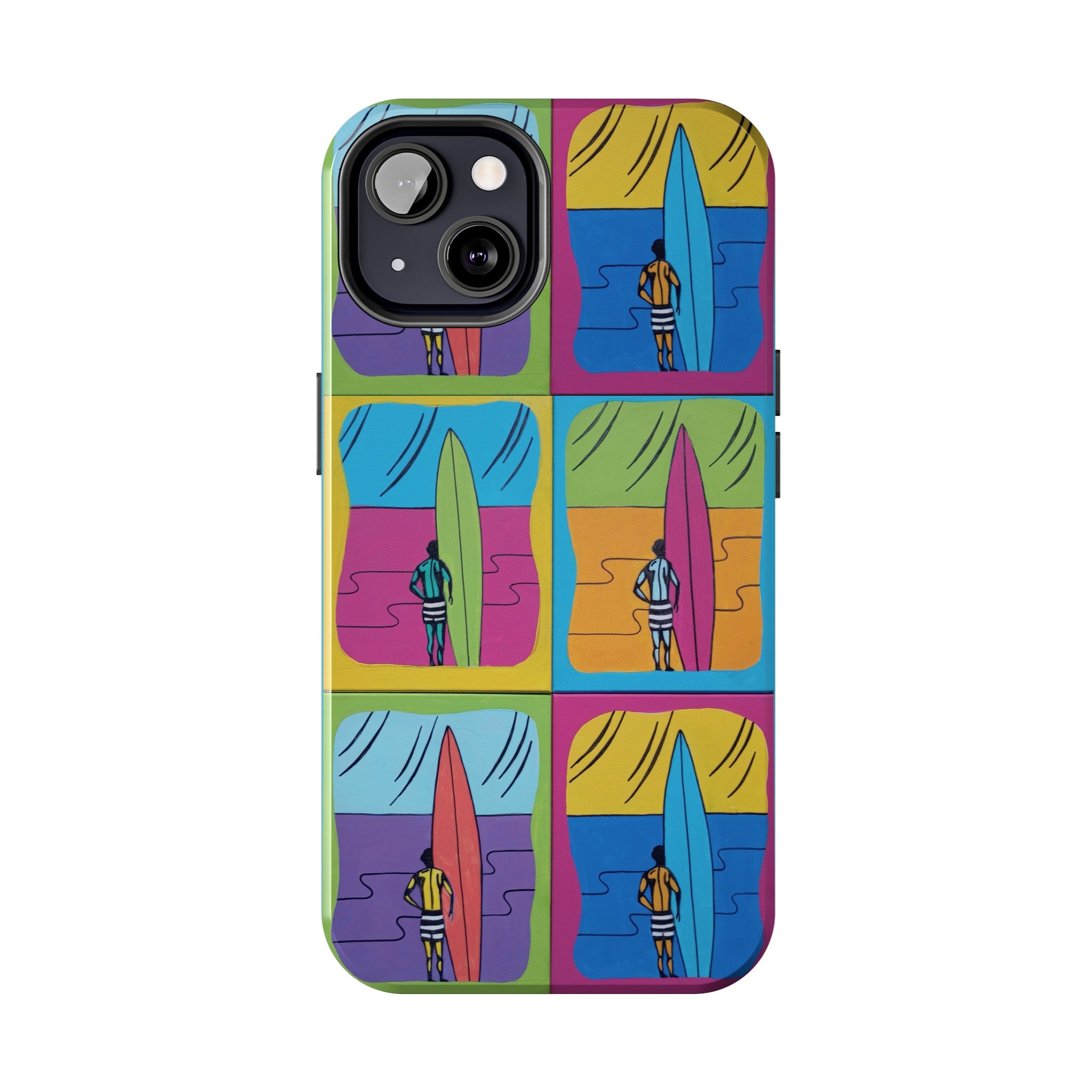 Greg Noll Surfer Andy Warhol Style Art Tough Phone Cases, Case-mate - Etsy