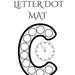 Digital Dot Mat Alphabet Coloring Book | Printable Capital Letter ...