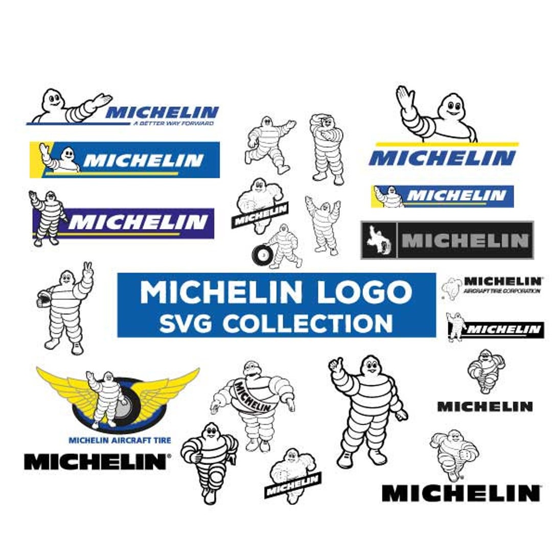 Michelin Logo Bundle SVG - Etsy