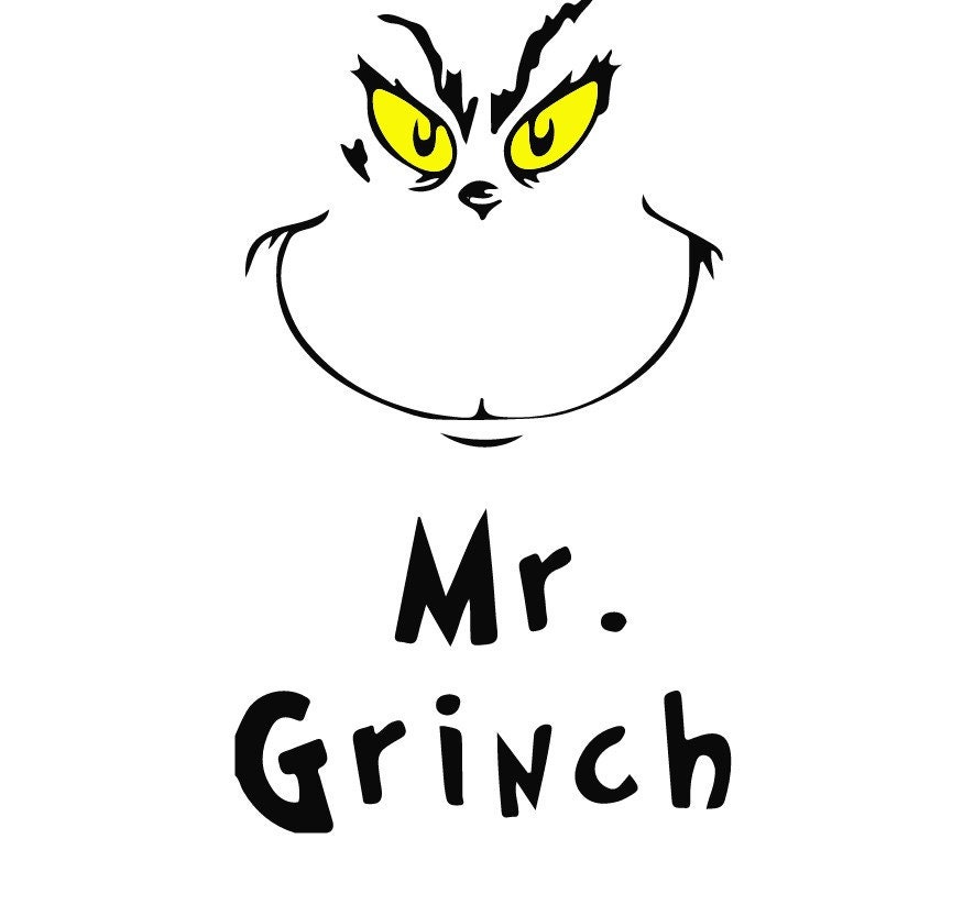 Mr-grinch-face SVG PNG (Download Now) - Etsy