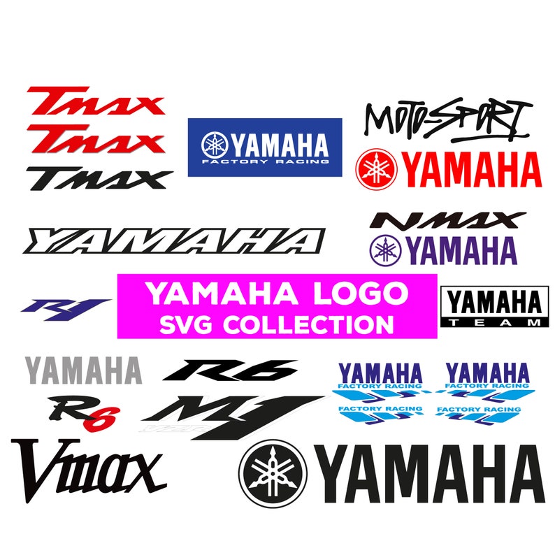 Yamaha Bundle Logo Collection SVG Cricut , Silhouette, Laser Cutter - Etsy
