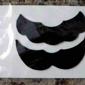 Child Size Mario & Luigi Character Inspired Fake Mustache Set, Black ...