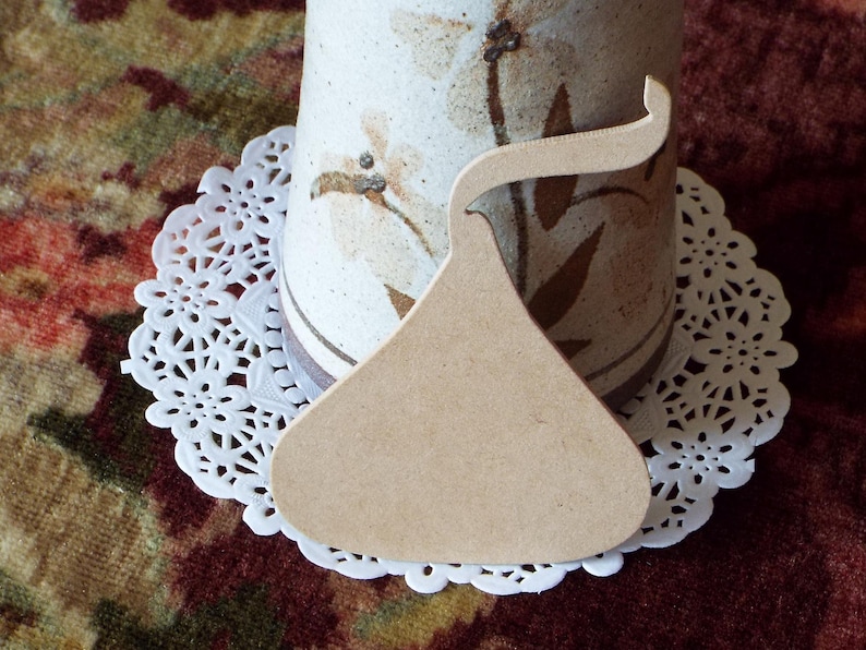 Unfinished Wood Hershey Kiss Shape / Valentine's Day Craft - Various ...