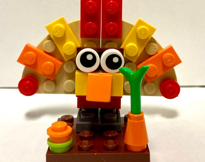Thanksgiving Turkey Lego Kit - Etsy