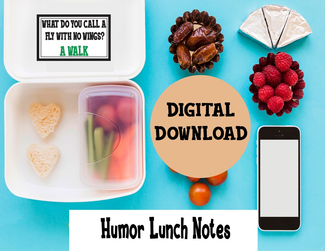 Printable Funny Lunchbox Notes | Lunchbox Jokes Notes for Kids | DIY ...