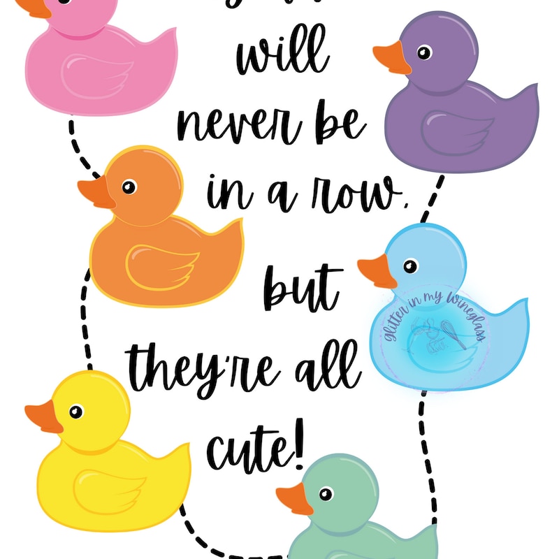 My Ducks Are Not in a Row - Etsy