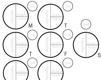 Visual Meal Planner - Etsy