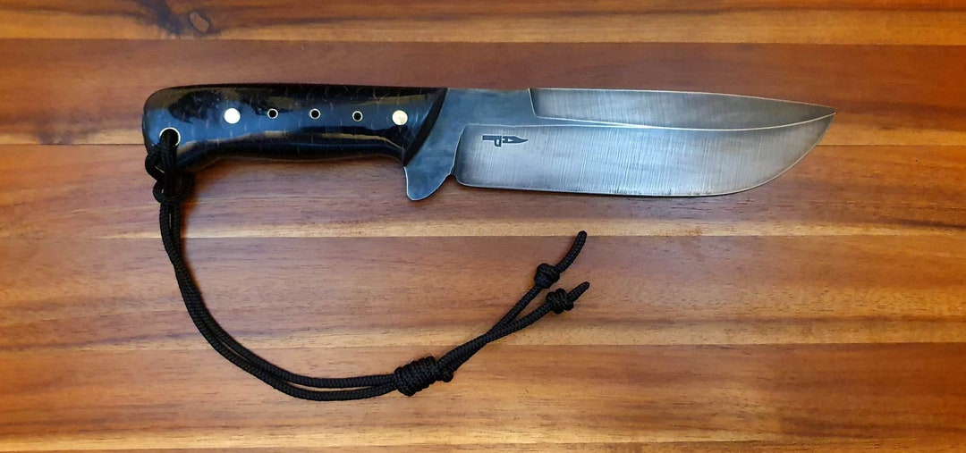 Big Handmade Dark Black Beast Buchcraft Survival Knife - Etsy
