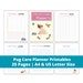 Dog Care Planner Printable: Pug, Instant Download US Letter/a4, Dog ...