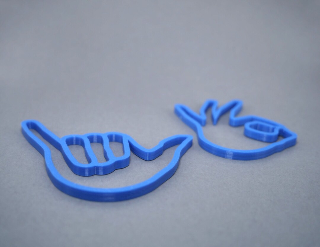 Hand Signals to Hang or Stand 3D Printed - Etsy