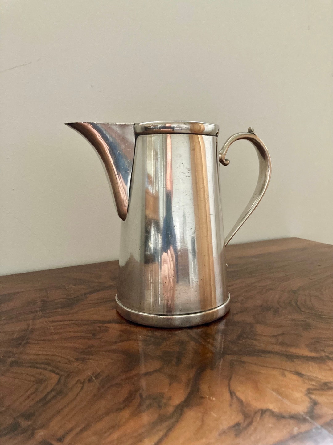 Vintage Silver Plated Milk Jug, Hotel Silver - Etsy