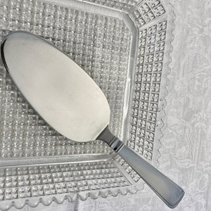 Solid Silver Cake Server, Danish Art Deco - Etsy