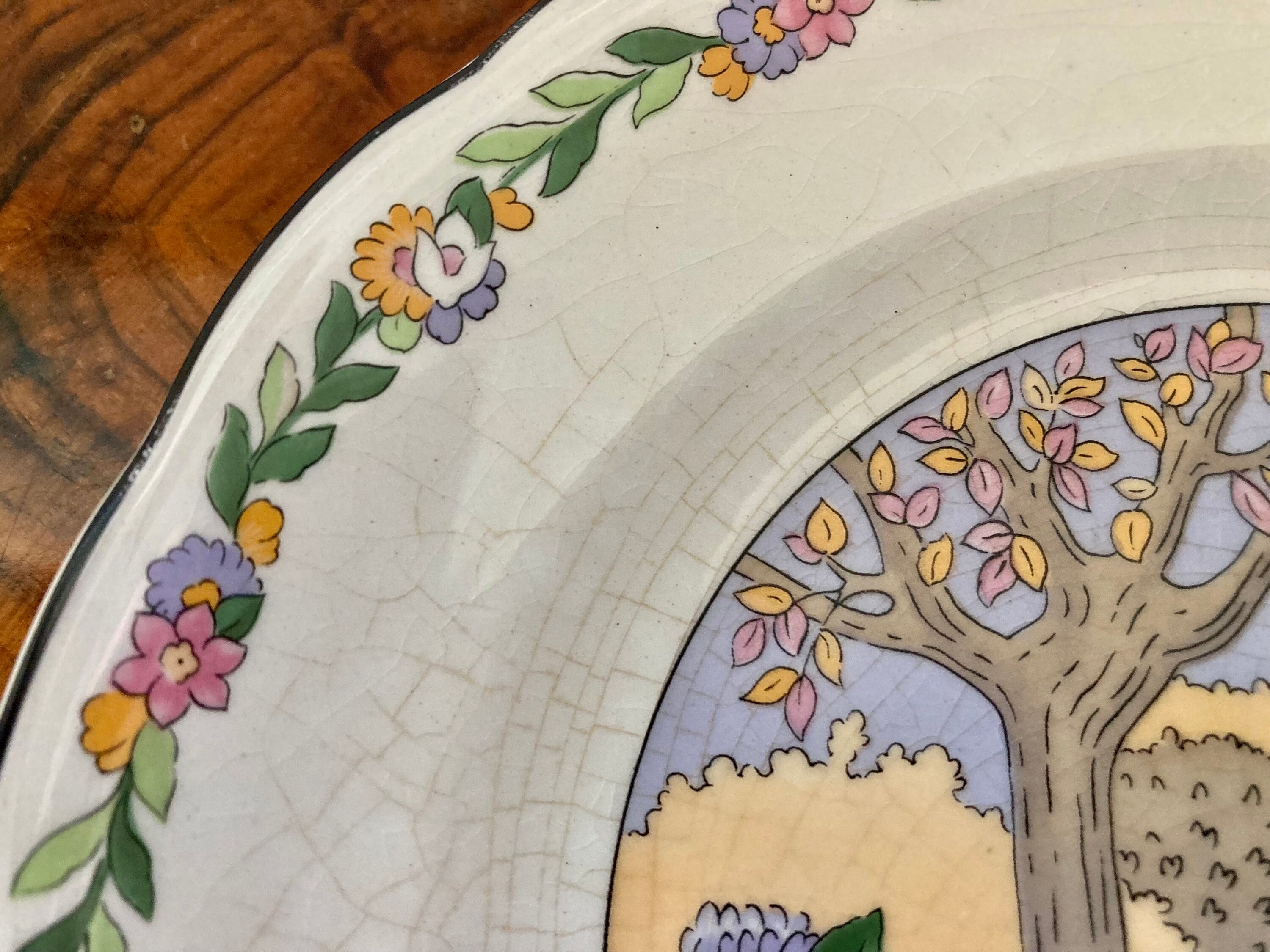 Gien: Set of 6 Cheese Plates Depicting the 3 Seasons in Which Cheese is ...