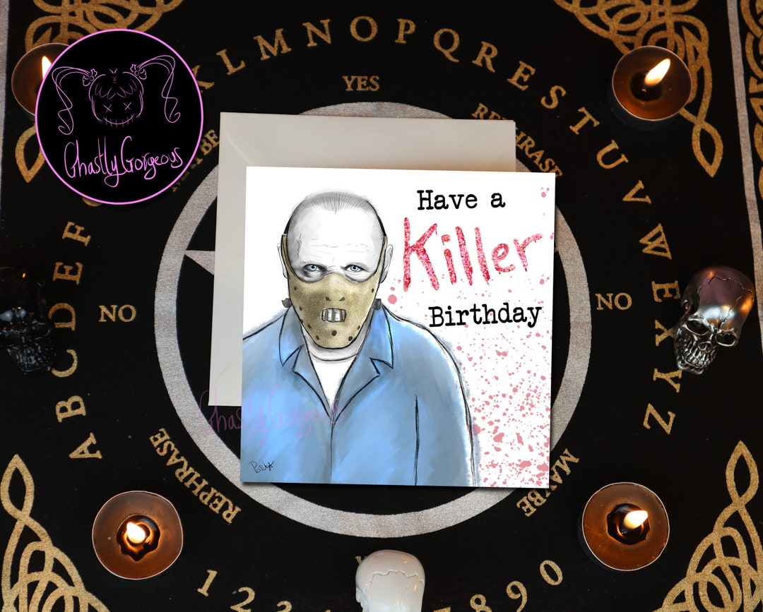 Hannibal Lecter Card - Horror - Silence of the Lambs - Funny- Halloween ...