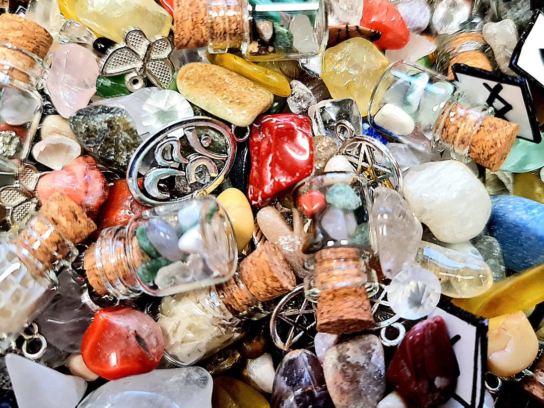 Witchy Crystal Confetti Scoops | Crystals | Scoops | Witchcraft ...