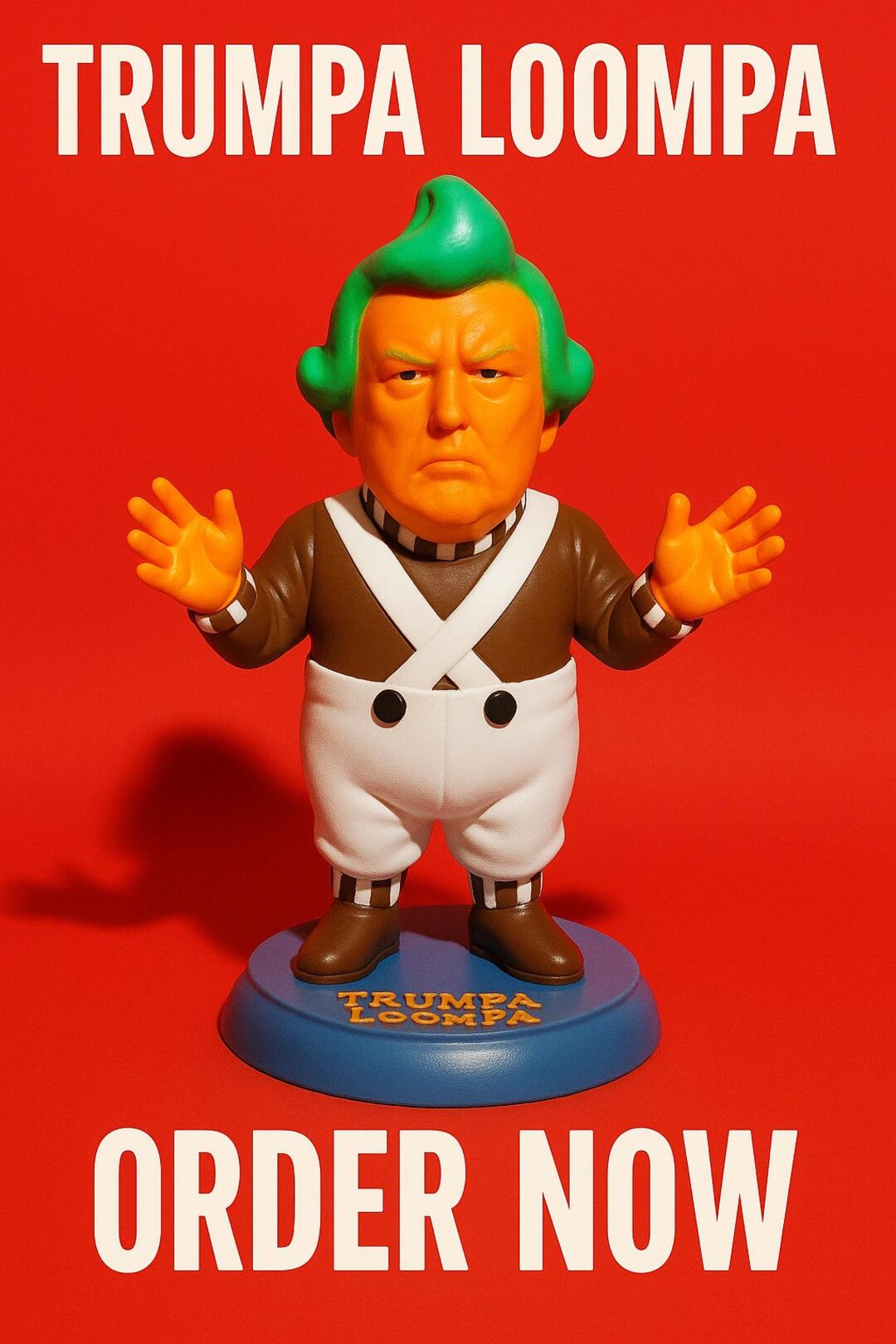 Trumpa Loompa Trump Statue - 3D Printed 4'' Tall - Etsy