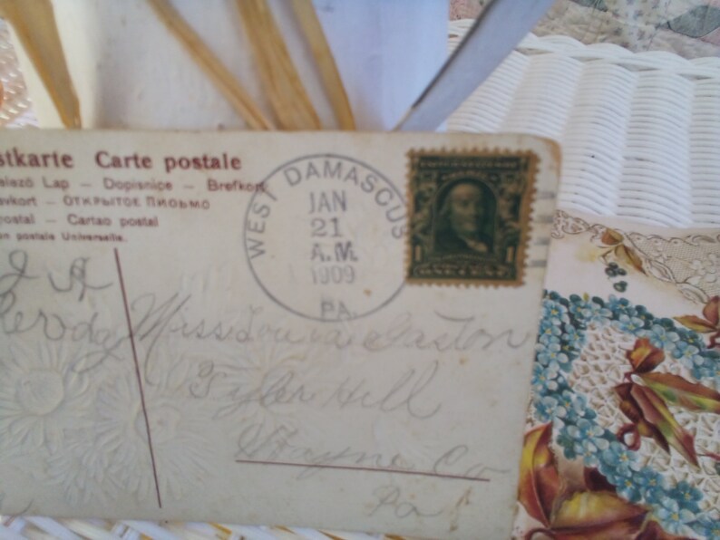 Benjamin Franklin 1 Cent. Stamp 1909 - Etsy