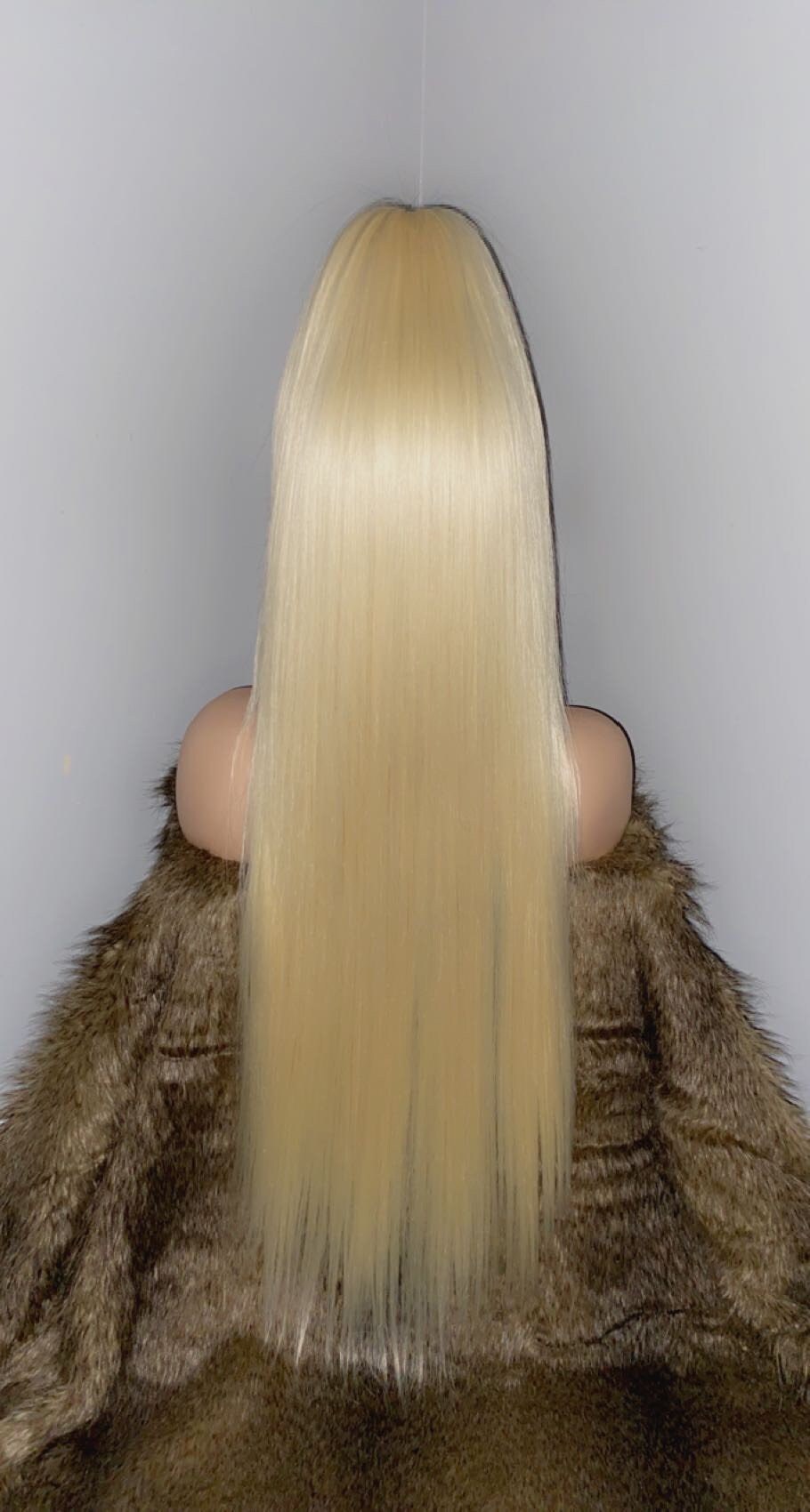 Princess Ponytail Lacefront Wig - Etsy