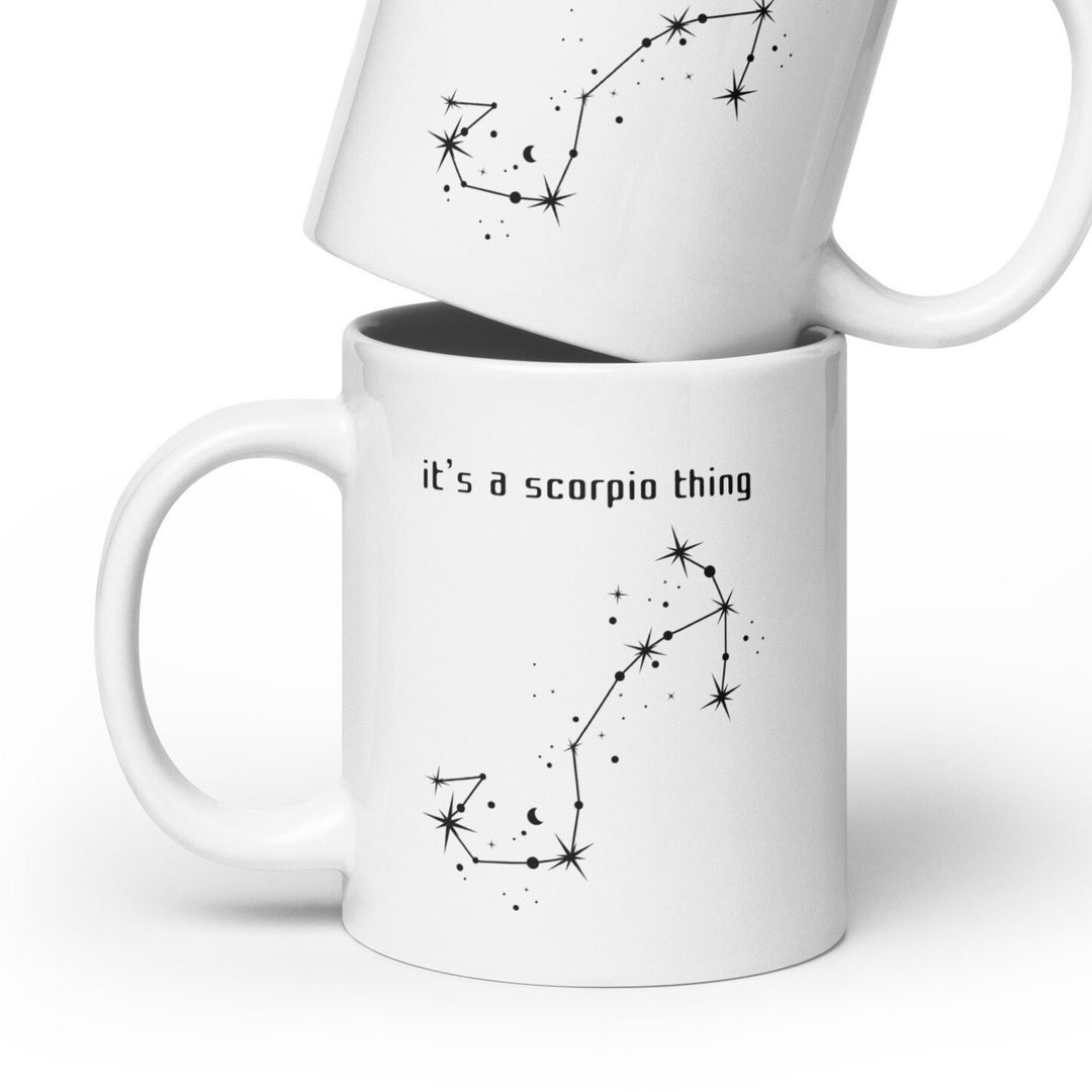 It's a Scorpio Thing Coffee Cup. Zodiac, Star Sign, Constellation ...