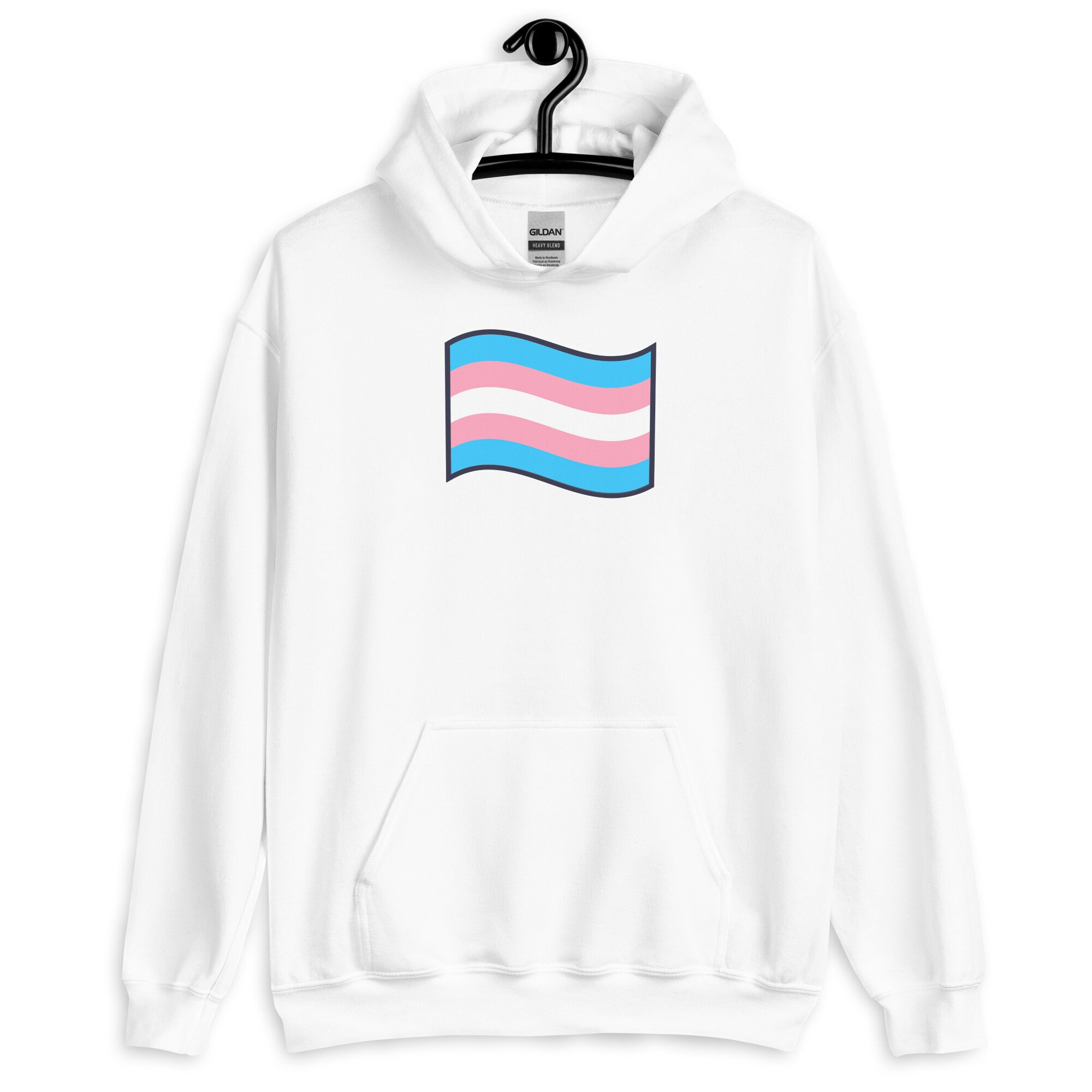 Transgender Flag Hoodie, Pride Hooded Sweatshirt, Pride Month Hoodie ...