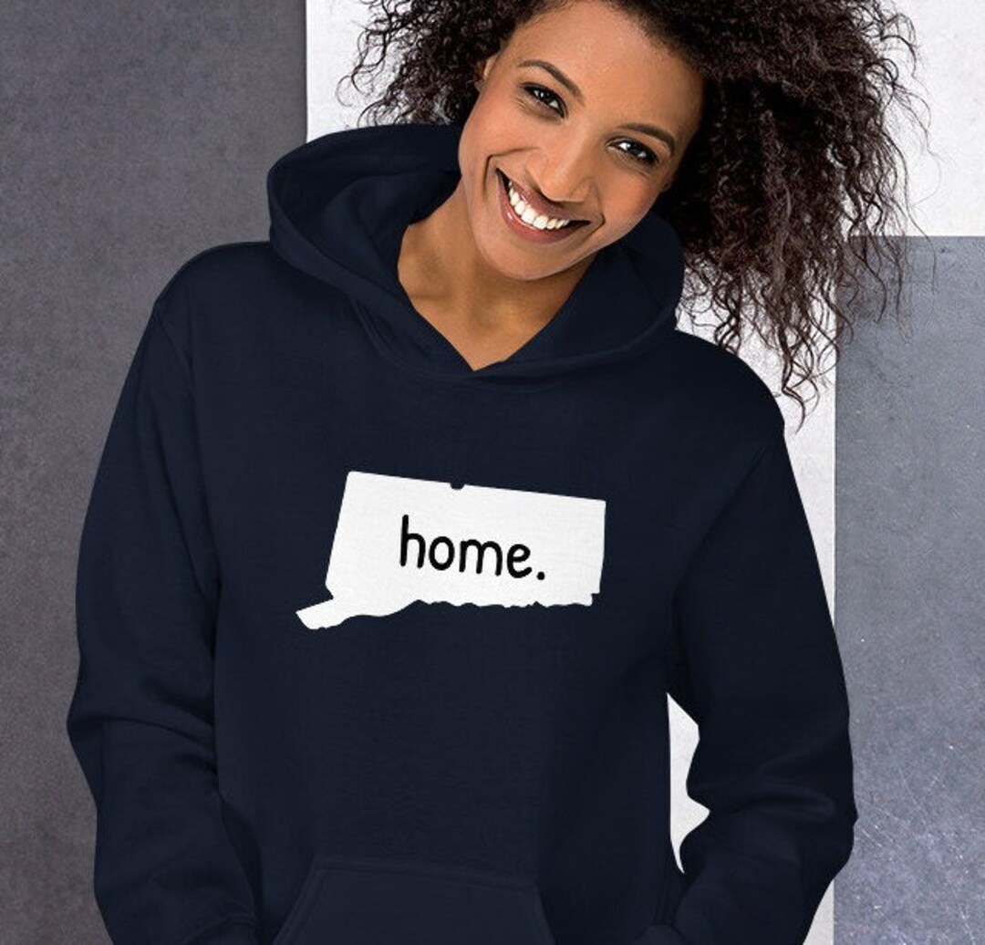 Connecticut Home Hoodie, Connecticut Hooded Sweatshirt, Home Hoodie ...