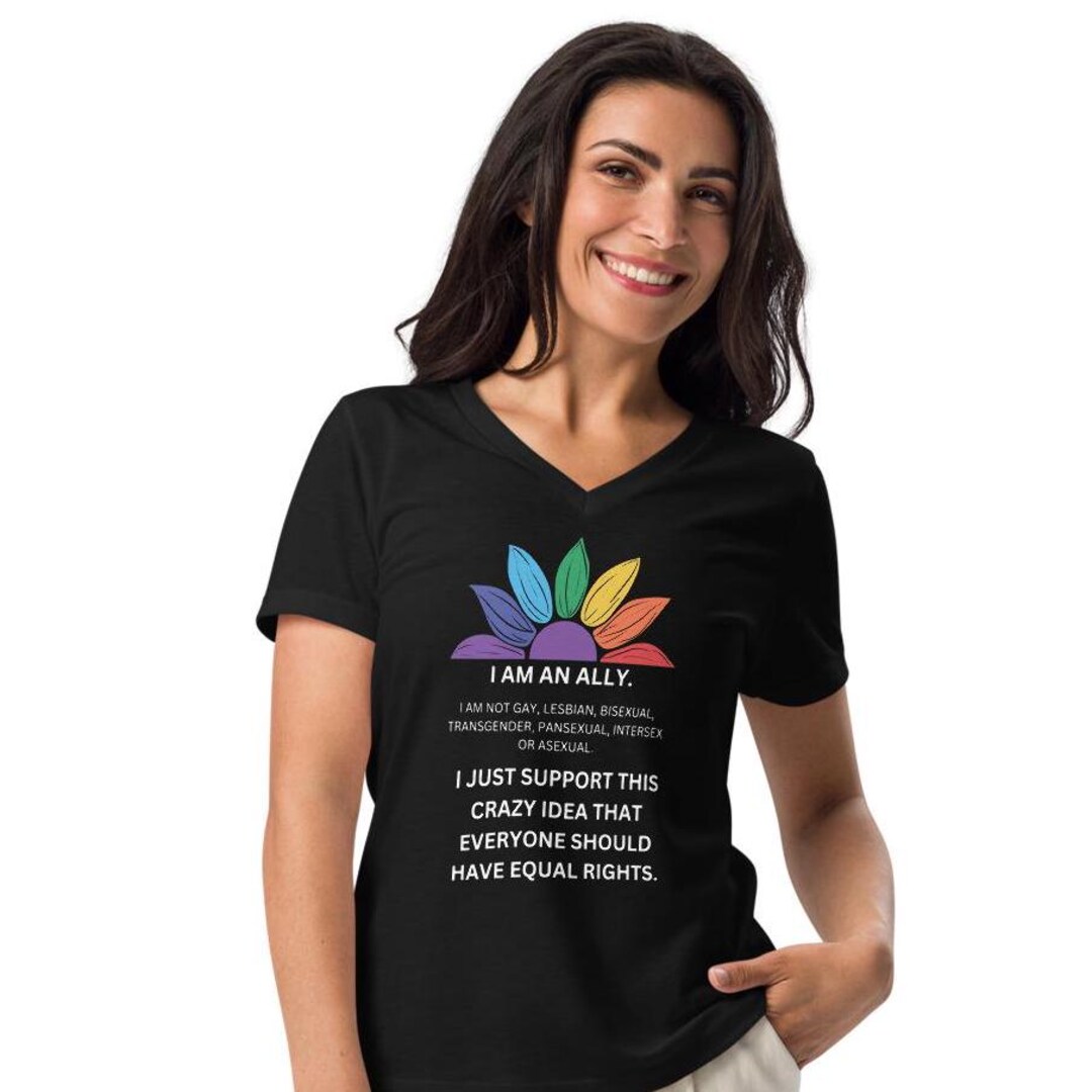 I Am an Ally T Shirt, Pride Month Tee, LGBTQ, LGBTQA, Awareness, Equal ...
