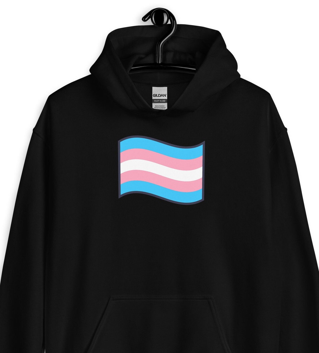 Transgender Flag Hoodie, Pride Hooded Sweatshirt, Pride Month Hoodie ...