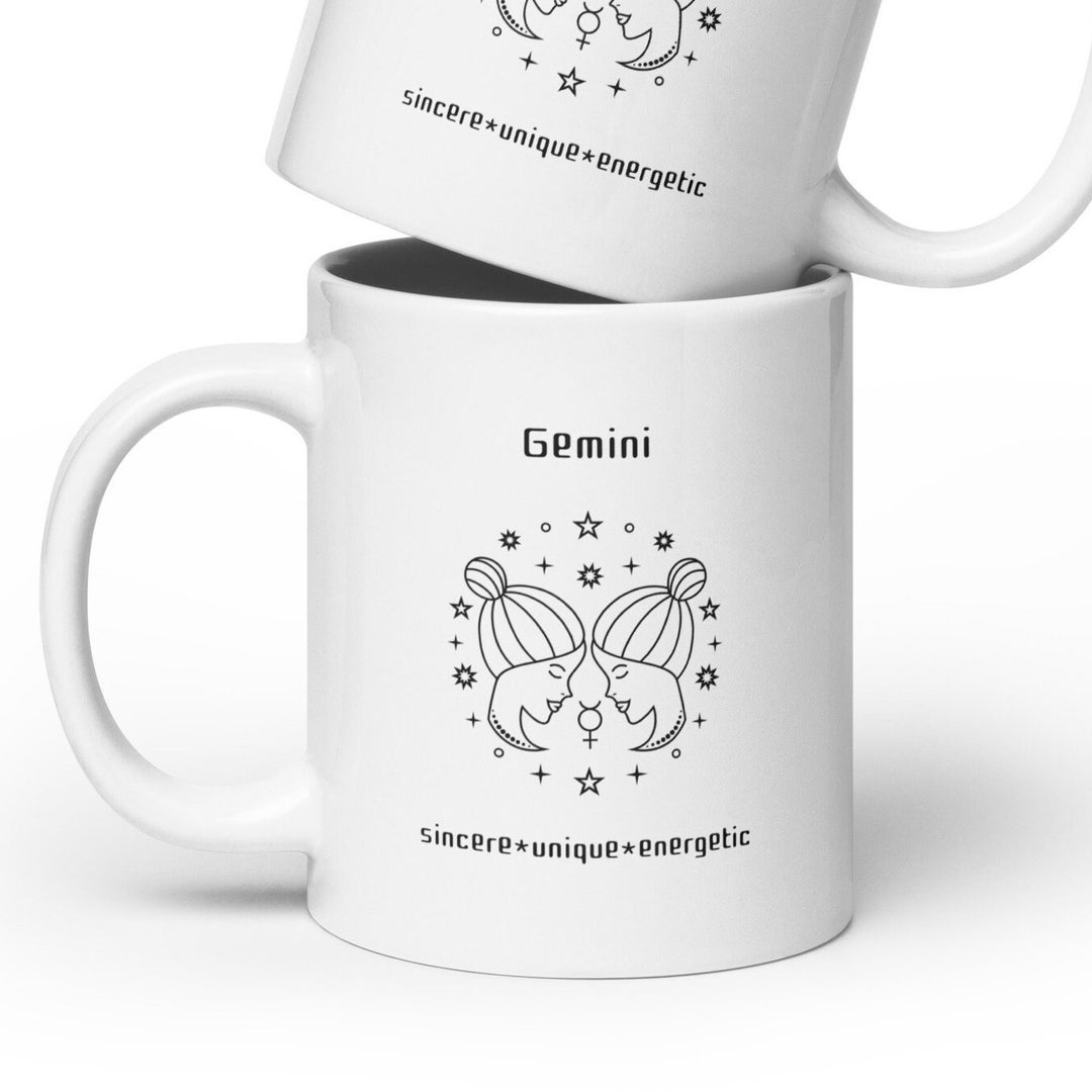 Gemini Coffee Cup, Zodiac Sign, Astrology, Star Sign, Gemini ...