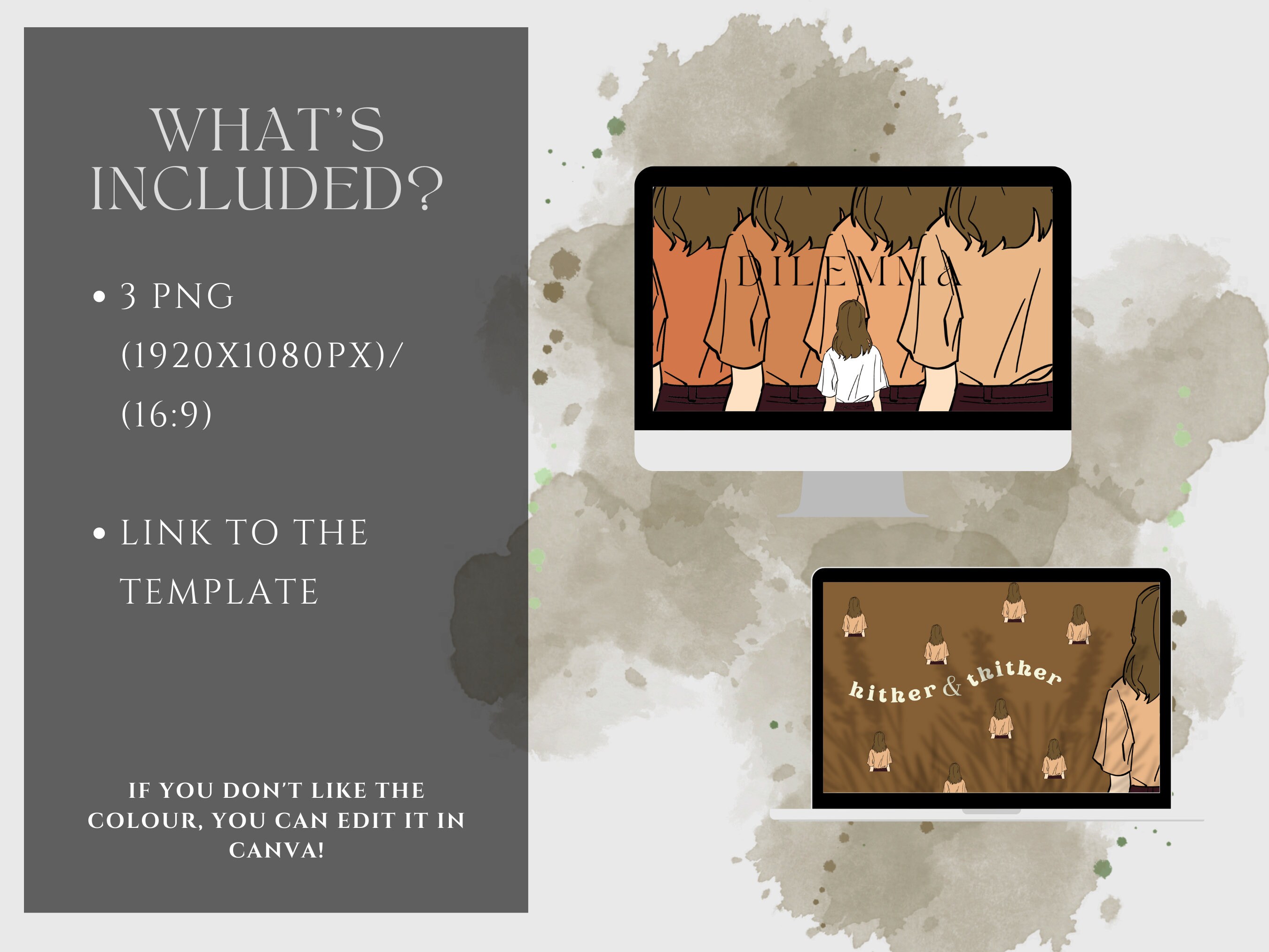 Editable Desktop Wallpaper, Laptop Wallpaper, Windows Background, Boho ...