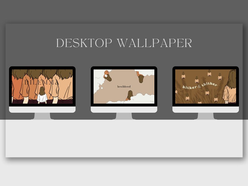 Editable Desktop Wallpaper, Laptop Wallpaper, Windows Background, Boho ...