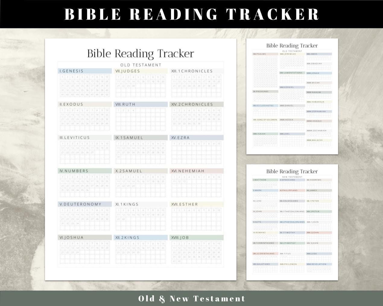 Catholic Bible Tracker Chapter Checklist Printable Perfect, 49% OFF