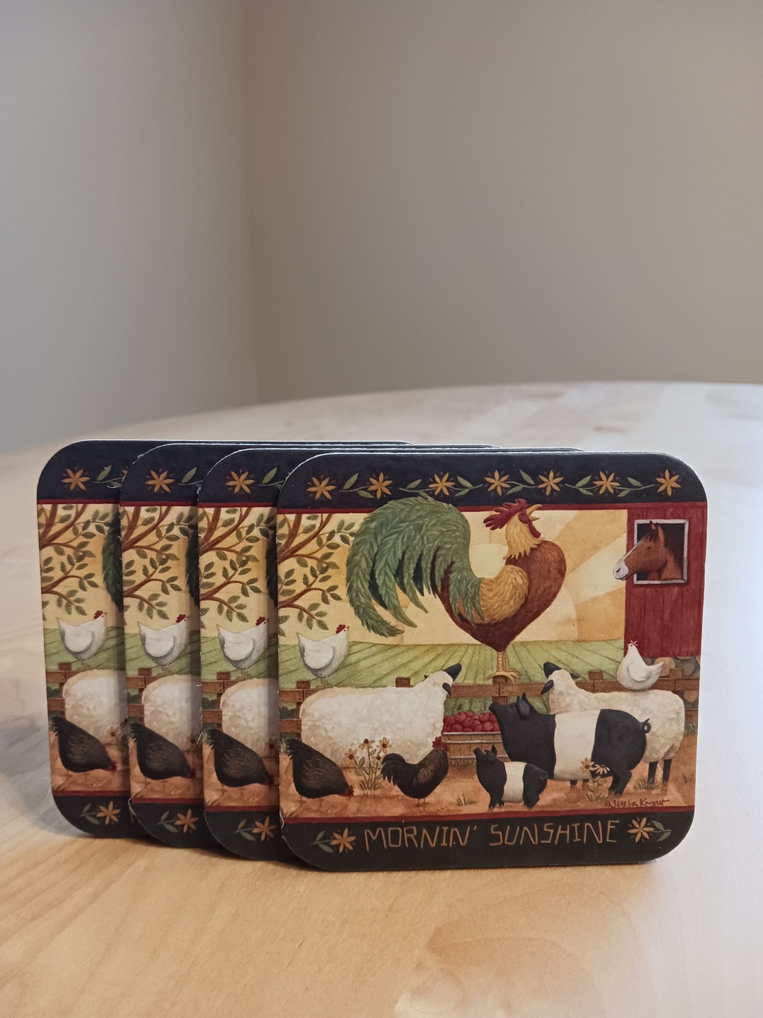 Legacy Publishing Group 4 Square Coasters - Etsy