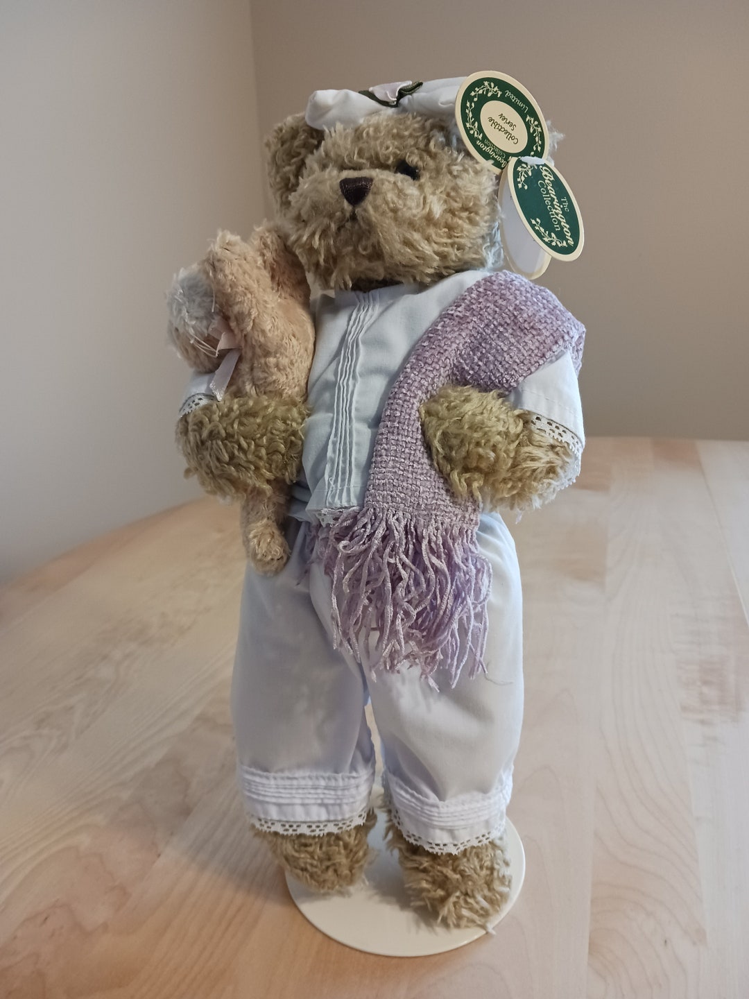 Bearington Collection - 13" Cat Napper Bear - Etsy