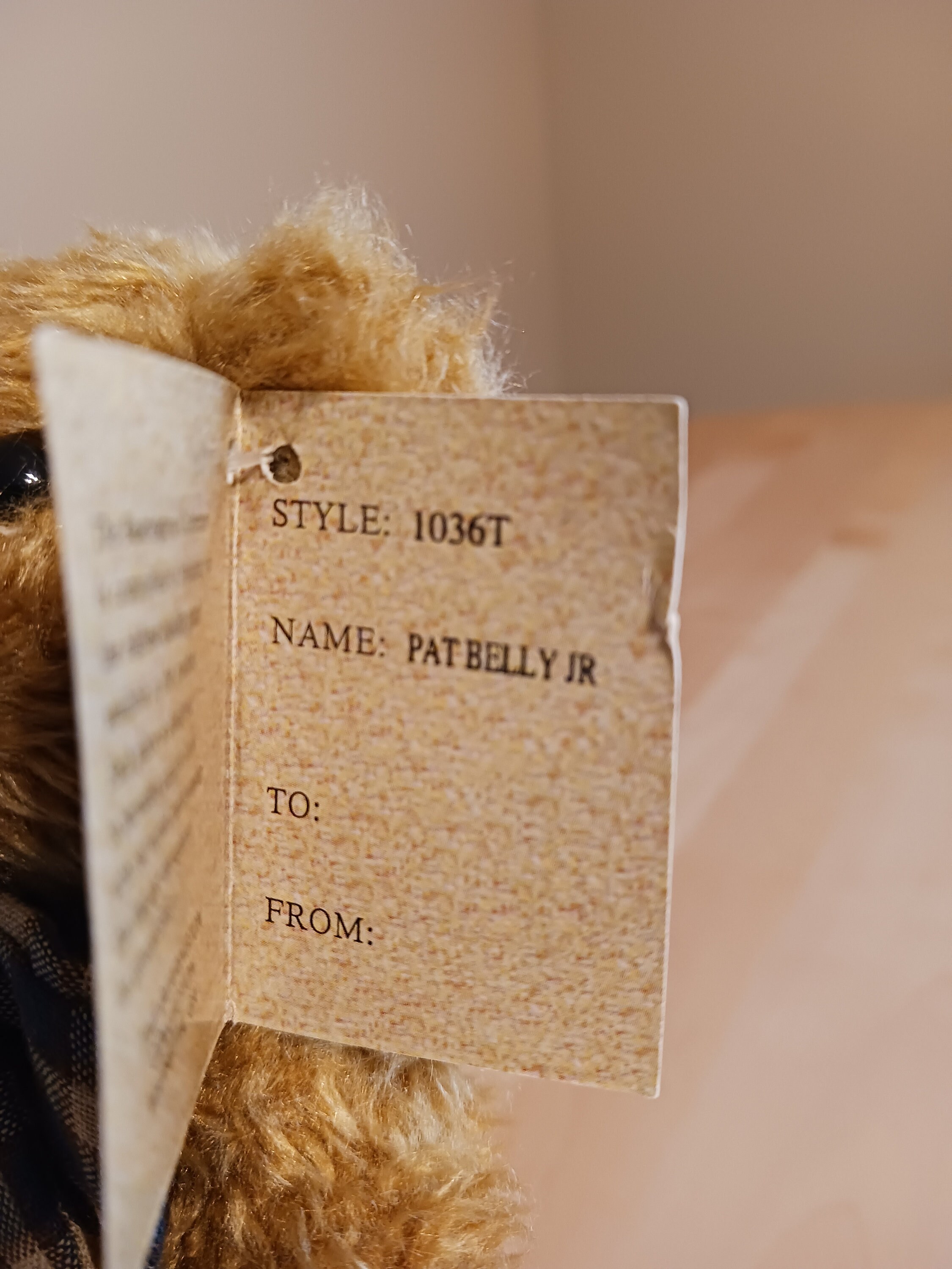 Bearington Collection - 7 1/2" Pat Belly, Jr. - Etsy