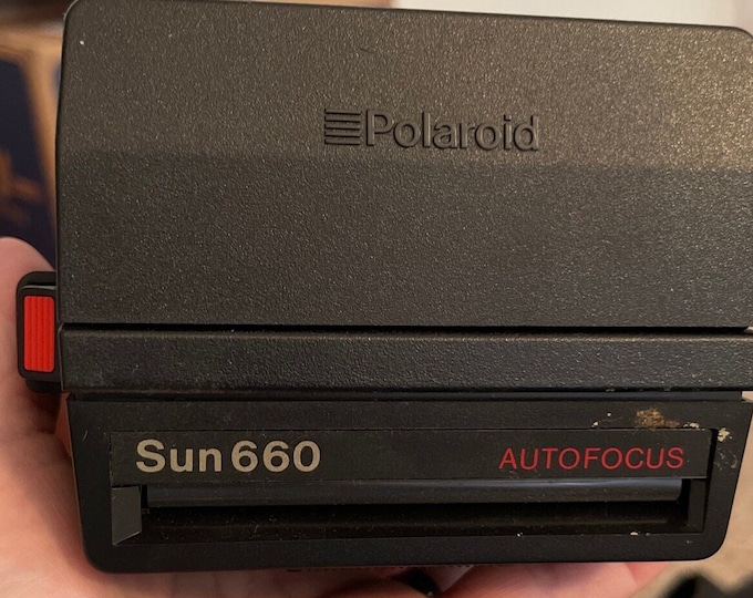 Polaroid Sun 660 Autofocus Instant Film Camera - Etsy