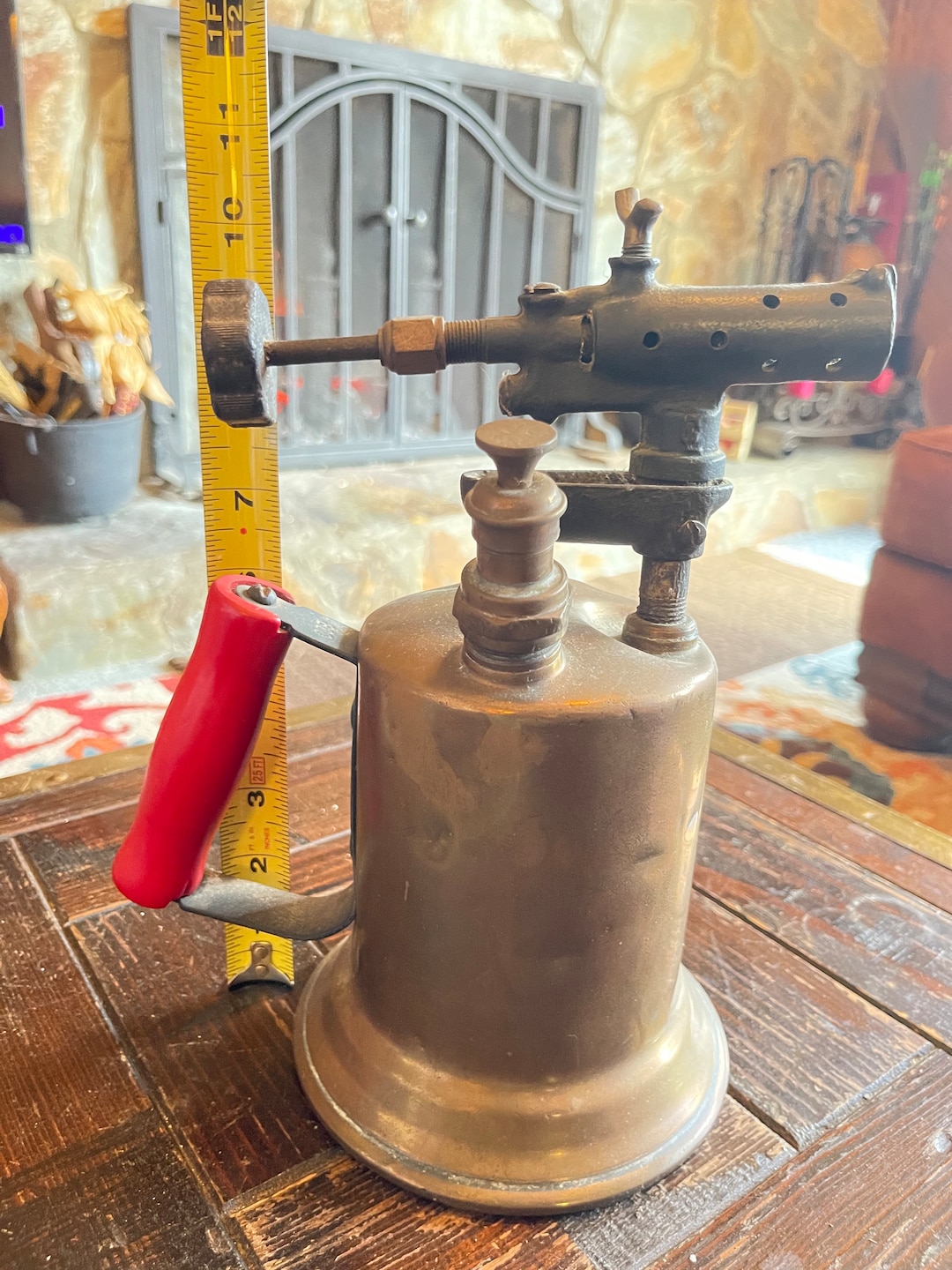 Vintage Blow Torch With Wooden Handle- Clayton & Lambert Patd June 4 ...